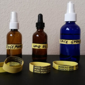 Make DIY Rubber Band Labels for Bottles – Mother Earth News